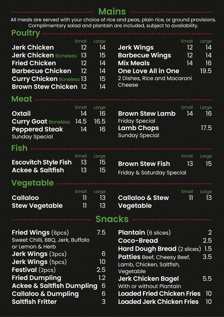 Chelmsford - One Love